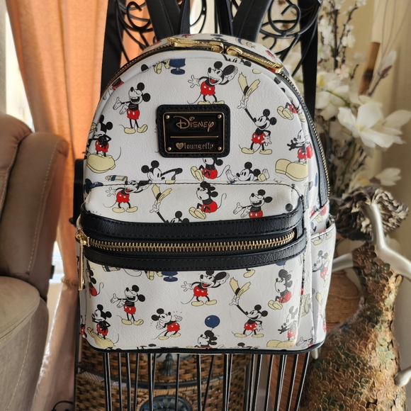 Loungefly | Bags | Loungefly Mikey Mouse Mini Backpack | Poshmark